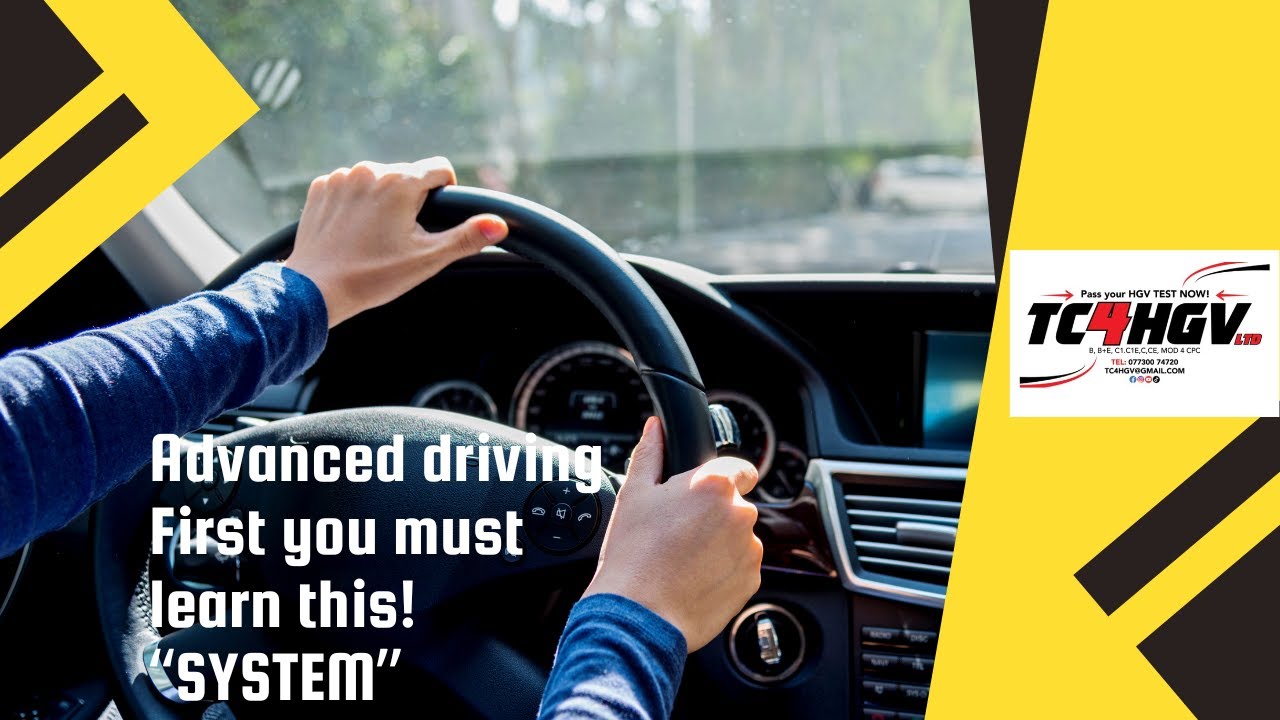 Advanced driving - First you must learn this! "System" - YouTube