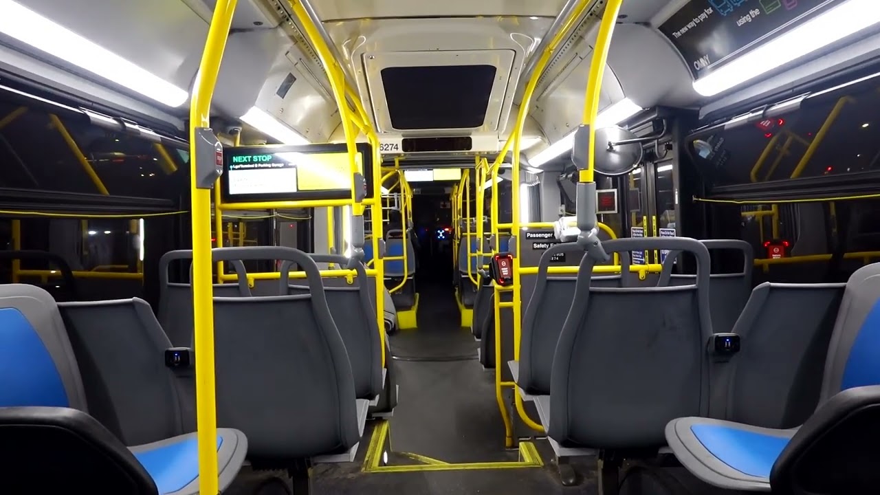 MTA Bus Company : On-Board 2020 New Flyer XD60 "Xcelsior" Artic 6274 On ...