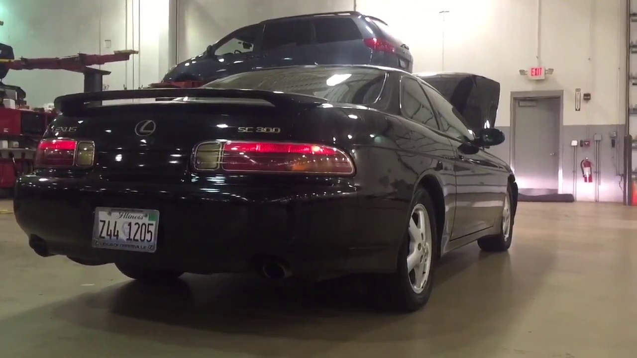 1997 Lexus sc 300 walk around for sale video of it running - YouTube