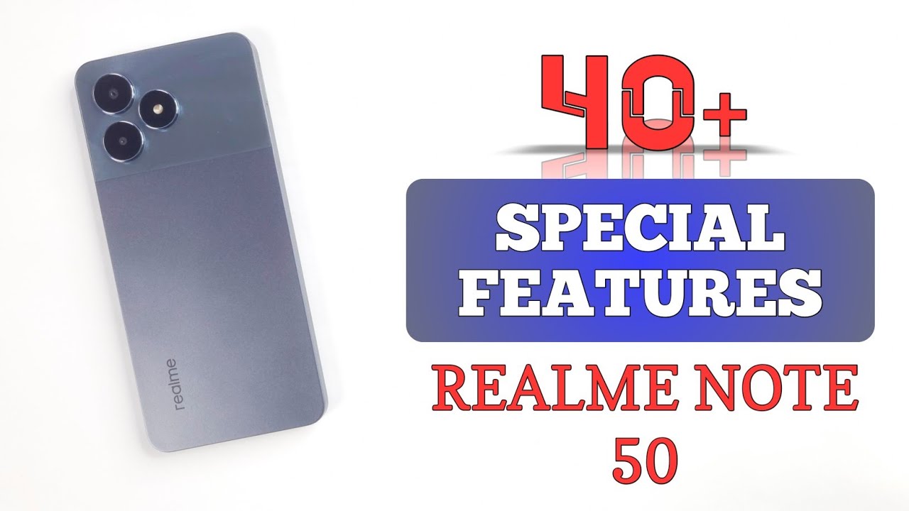 Realme Note 50 Tips & Tricks | 40+ Special Features & Unique Settings ...