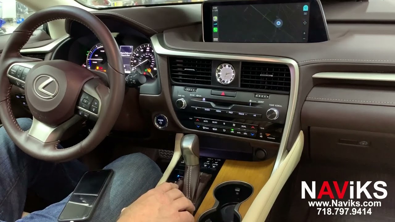 2016 - 2019 Lexus RX 350 12" Screen Apple CarPlay + Android Auto (Wired ...