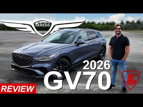 Genesis GV70 3.5 T 2026: ¿El SUV de lujo con mejor precio/desempeño? | Reseña | Jaime Gabaldoni