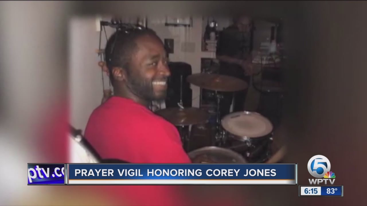 Prayer vigil honoring Corey Jones - YouTube