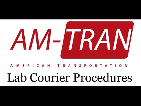 Lab Courier Procedure - YouTube