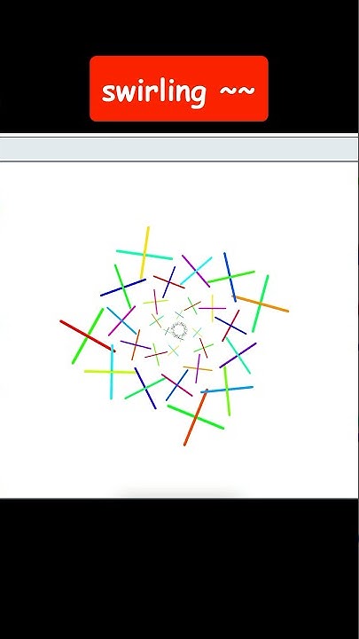 How to Create Swirls with Scratch Coding #scratch #scratchtutorial #scratchprogramming #shorts ...