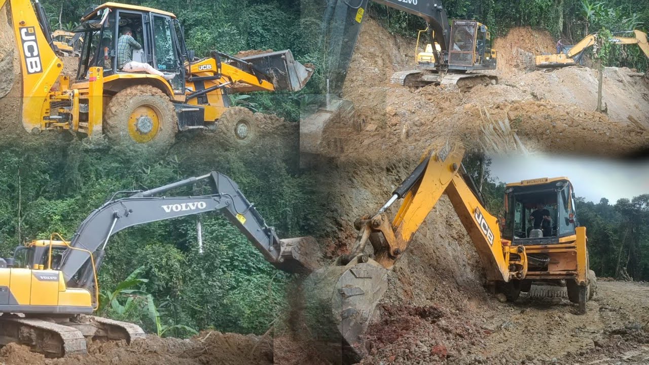VOLVO Sany Jcb #machine Operator All duty cutting 🛣️ Arunachal Pradesh ...