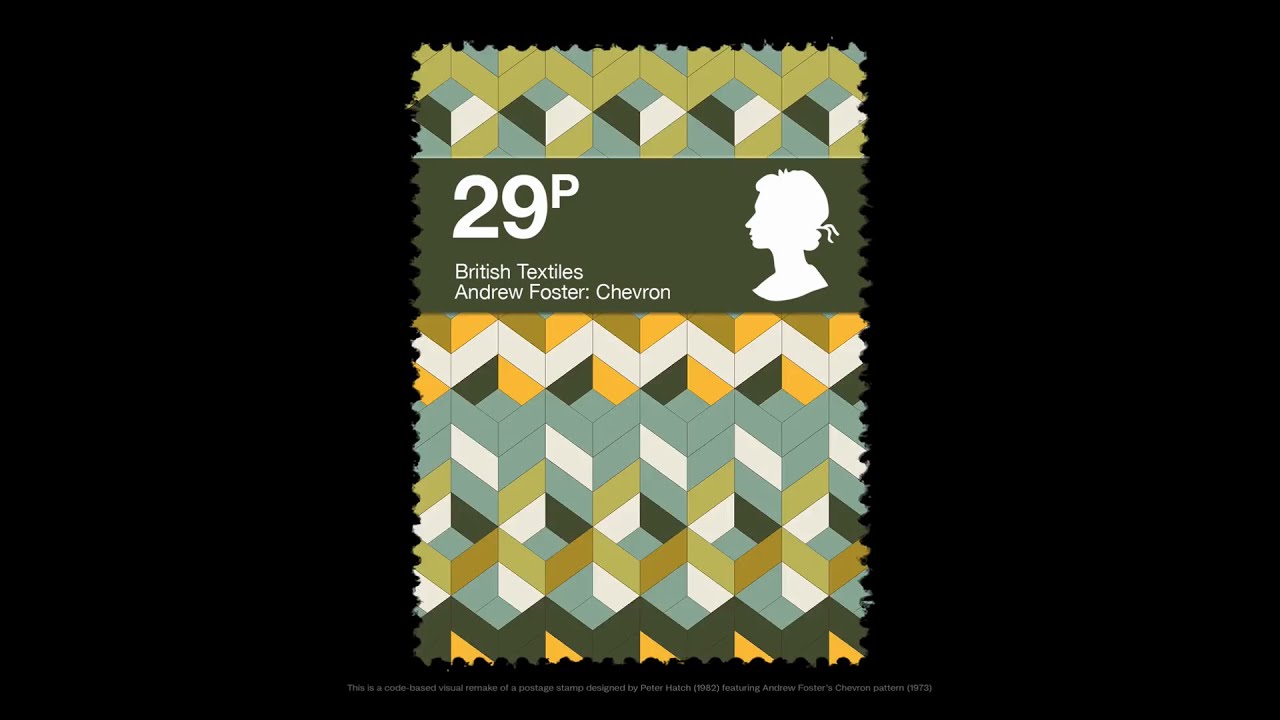 Chevron Stamp (Peter Hatch, 1982) - YouTube