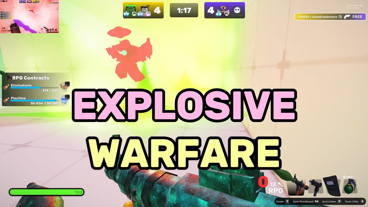Arena 2v2 with everyone using RPG?? | Rivals Roblox - YouTube