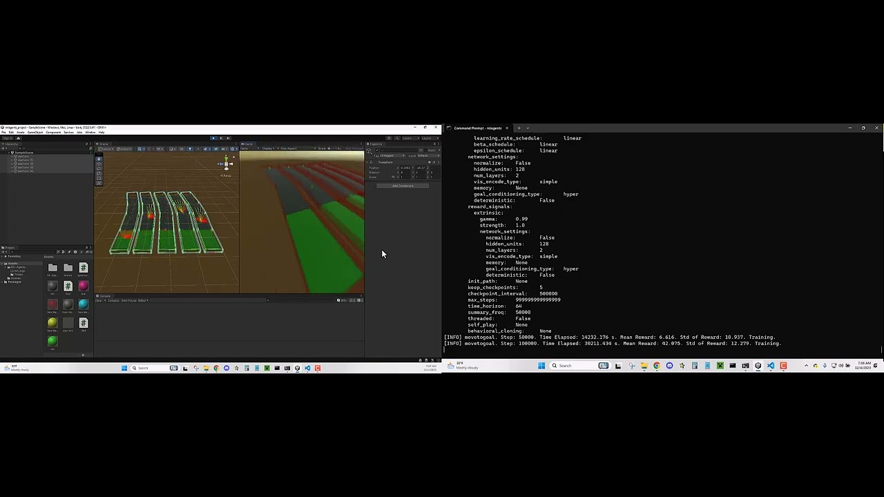Mlagents Training Youtube