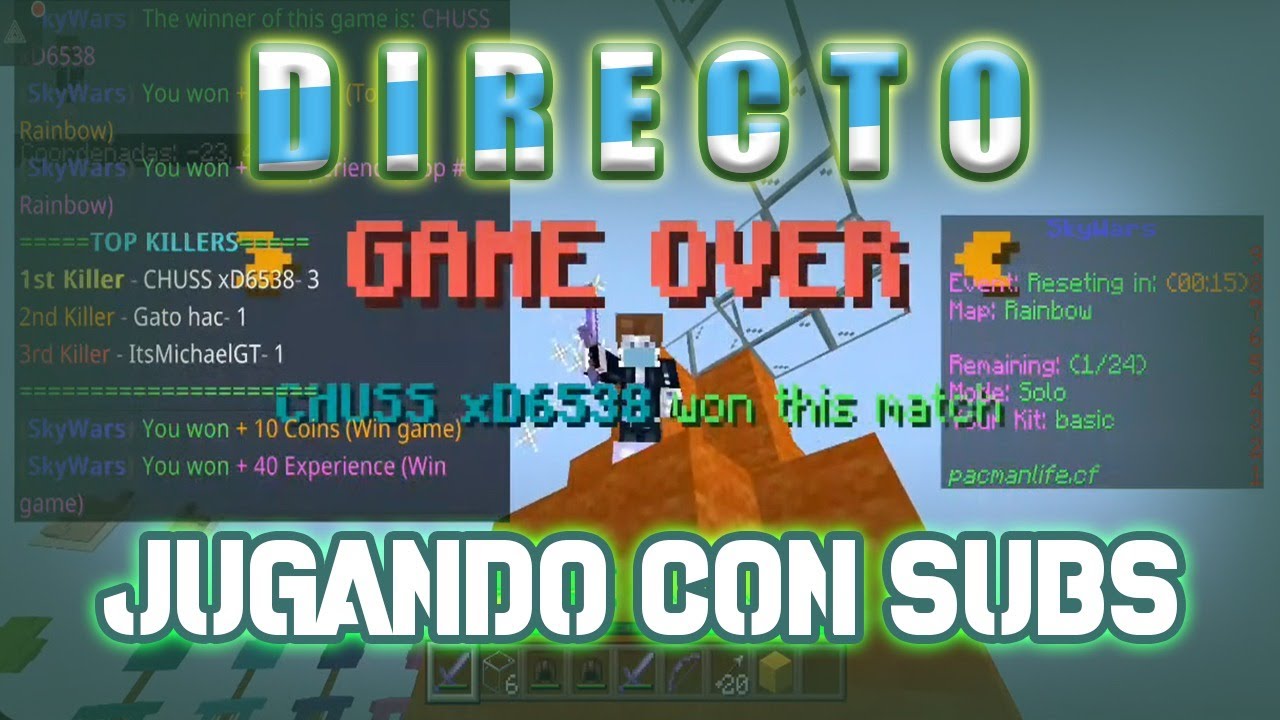 🎮Jugando Con Subs Minecraft Bedrock🎮 - YouTube