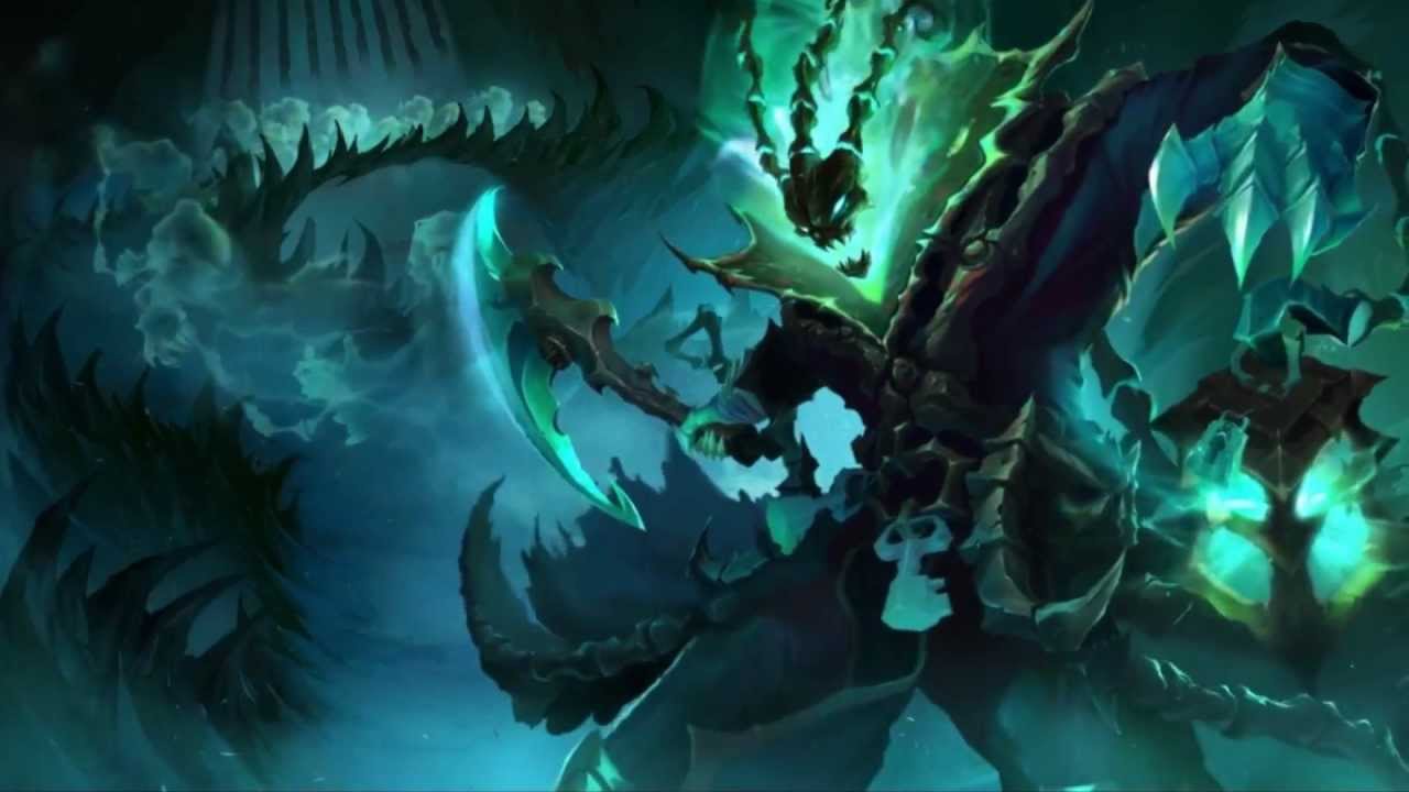 Thresh, The Chain Warden - Login Music and Animation. - YouTube
