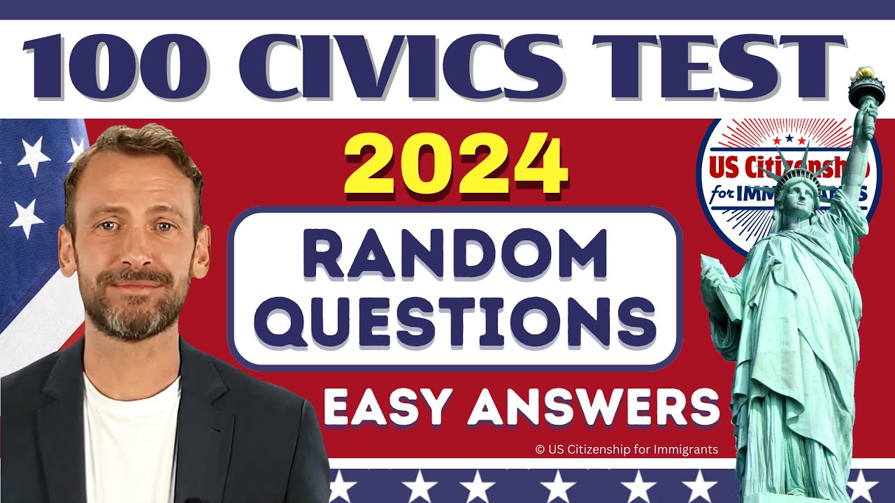 USCIS Official 100 Civics Questions and Answers (Random) U.S ...
