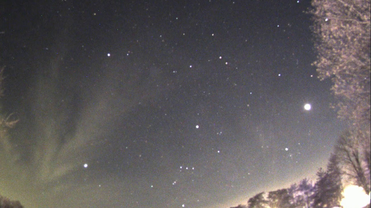 April 19, 2020 Time Lapse (Venus & Orion) ZWO ASI224MC + CS lens - YouTube