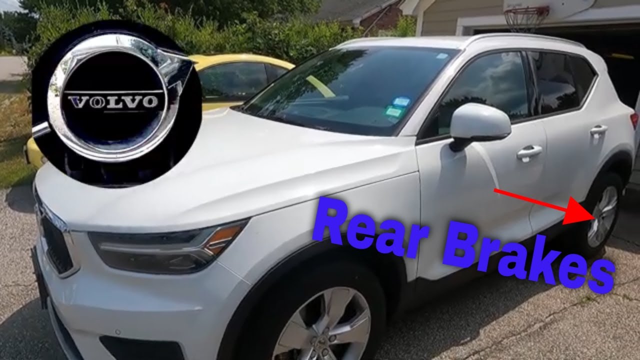 How To Replace Rear Brakes Volvo XC40 - YouTube
