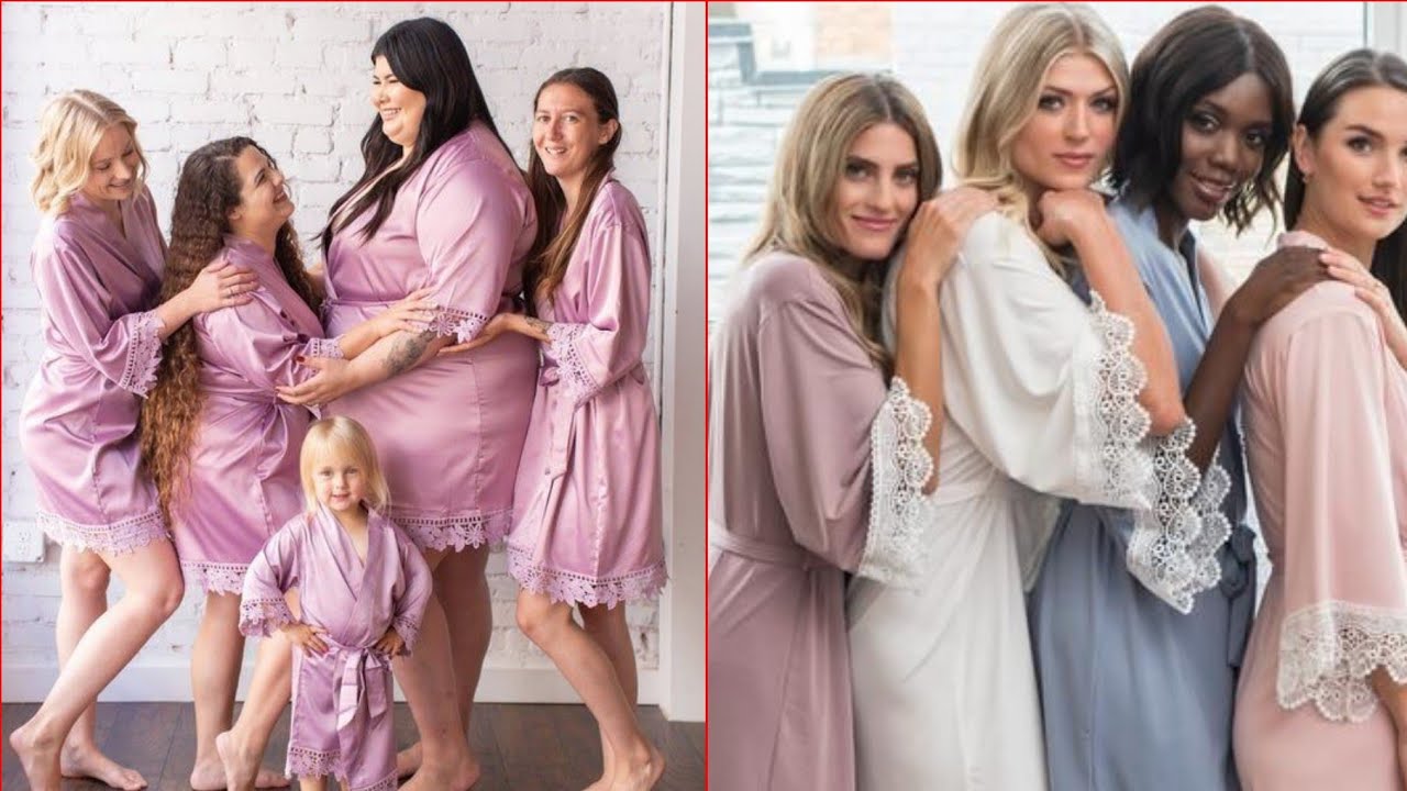 Full family night wear dresses ideas silk and Satin and cotton nighty ...