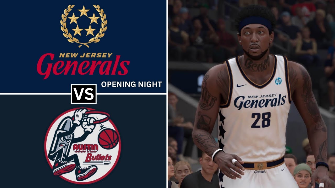 Simulation Basketball Association | New Jersey Generals vs Austin ...