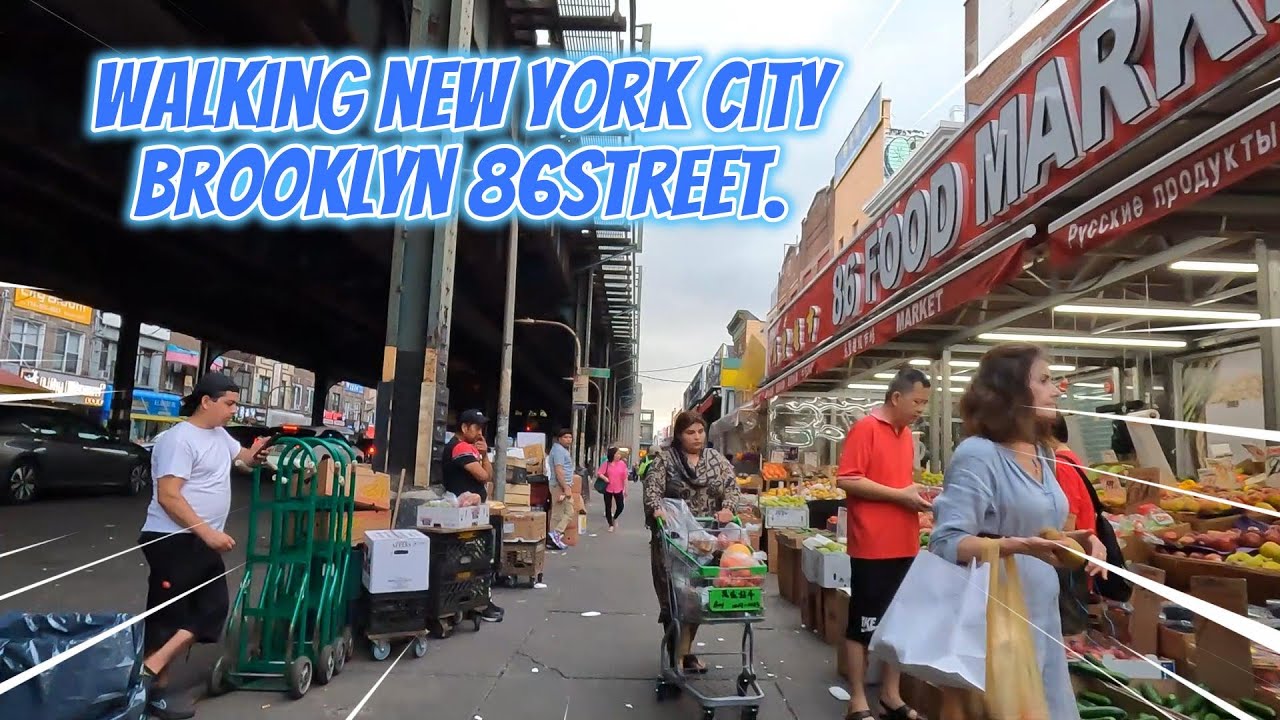 WALKING NEW YORK CITY 4K VIRTUAL BROOKLYN LOCAL 86TH ST. ITS LOOK LIKE ...