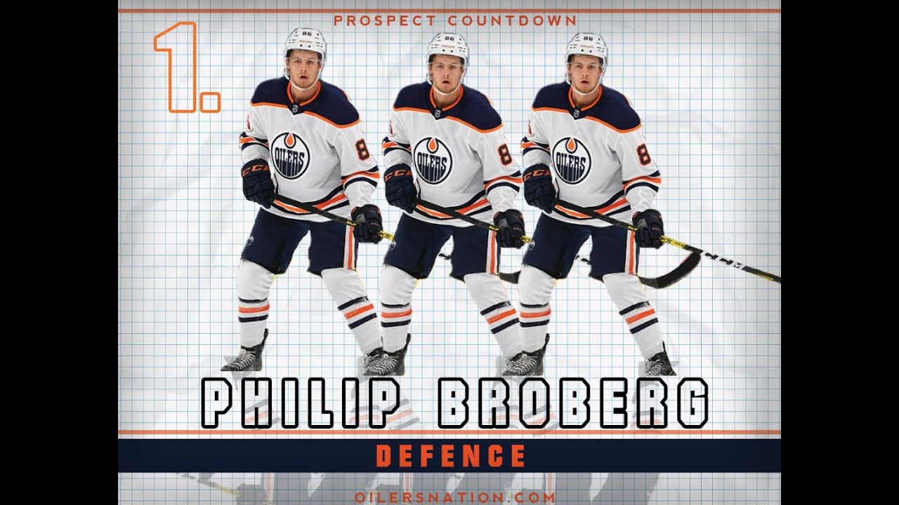 Oilers 2022 Prospect Countdown - No. 1: Philip Broberg - YouTube