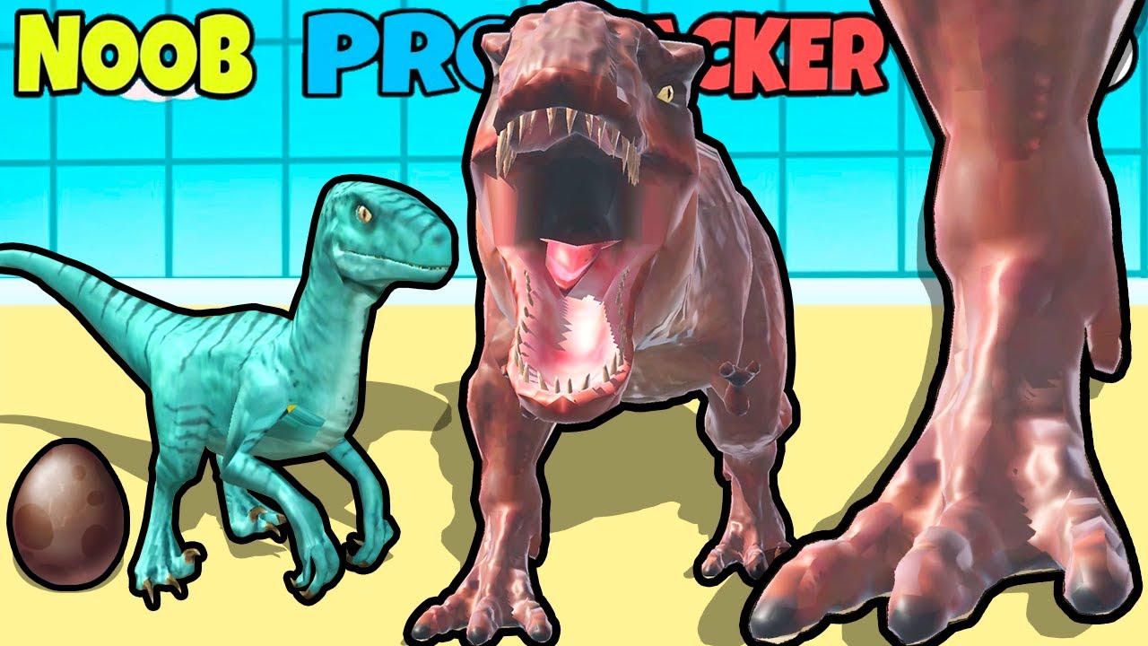 Dino Universe Gameplay Walkthrough All Levels NOOB vs PRO vs HACKER vs ...