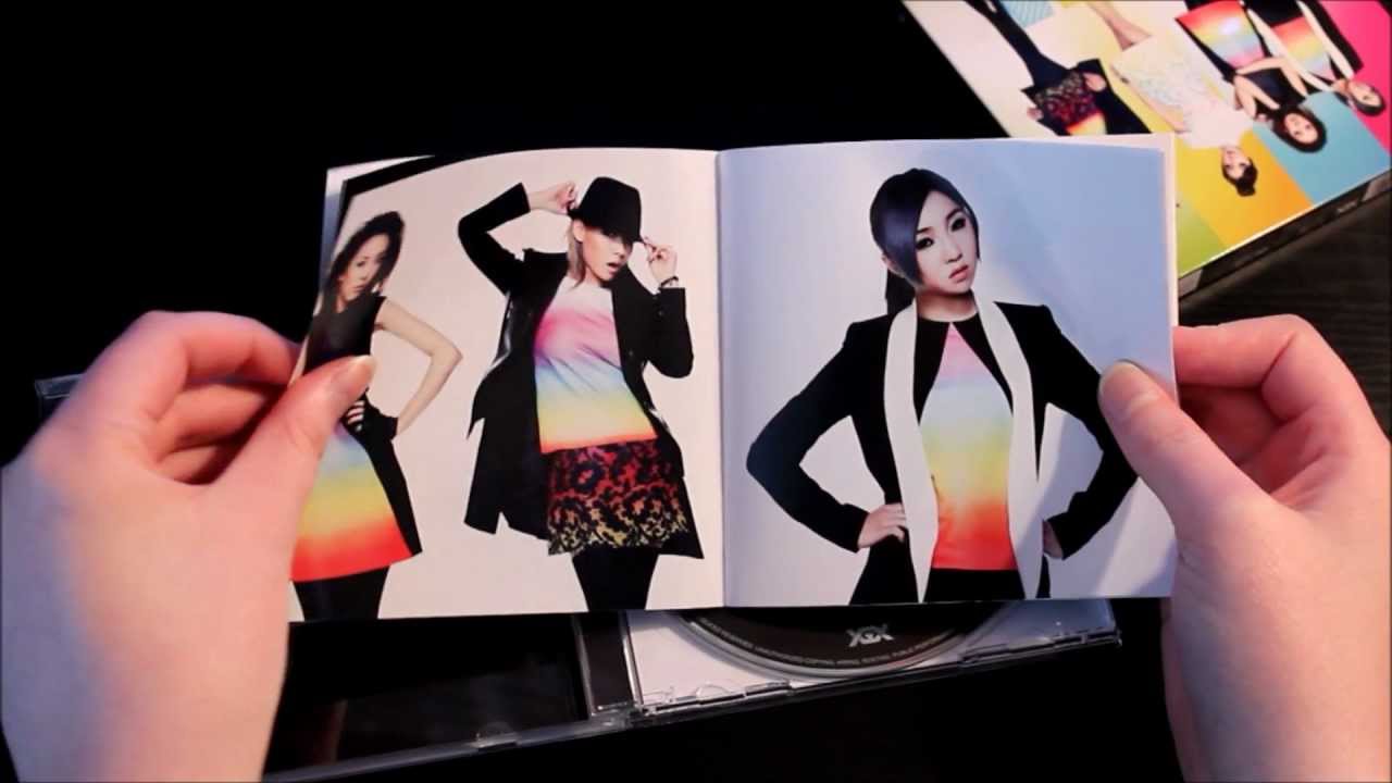 2NE1 SCREAM single CD unboxing - YouTube