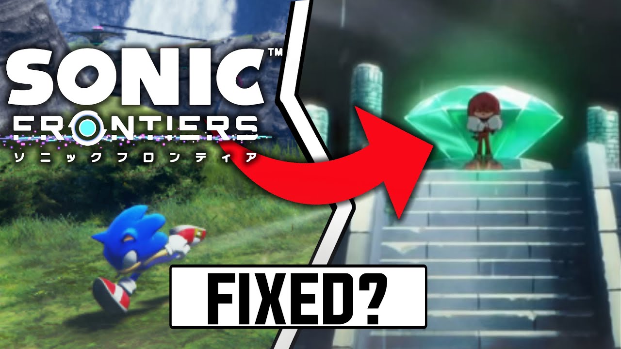 Sonic Frontiers Story FIXED Knuckles?! - YouTube
