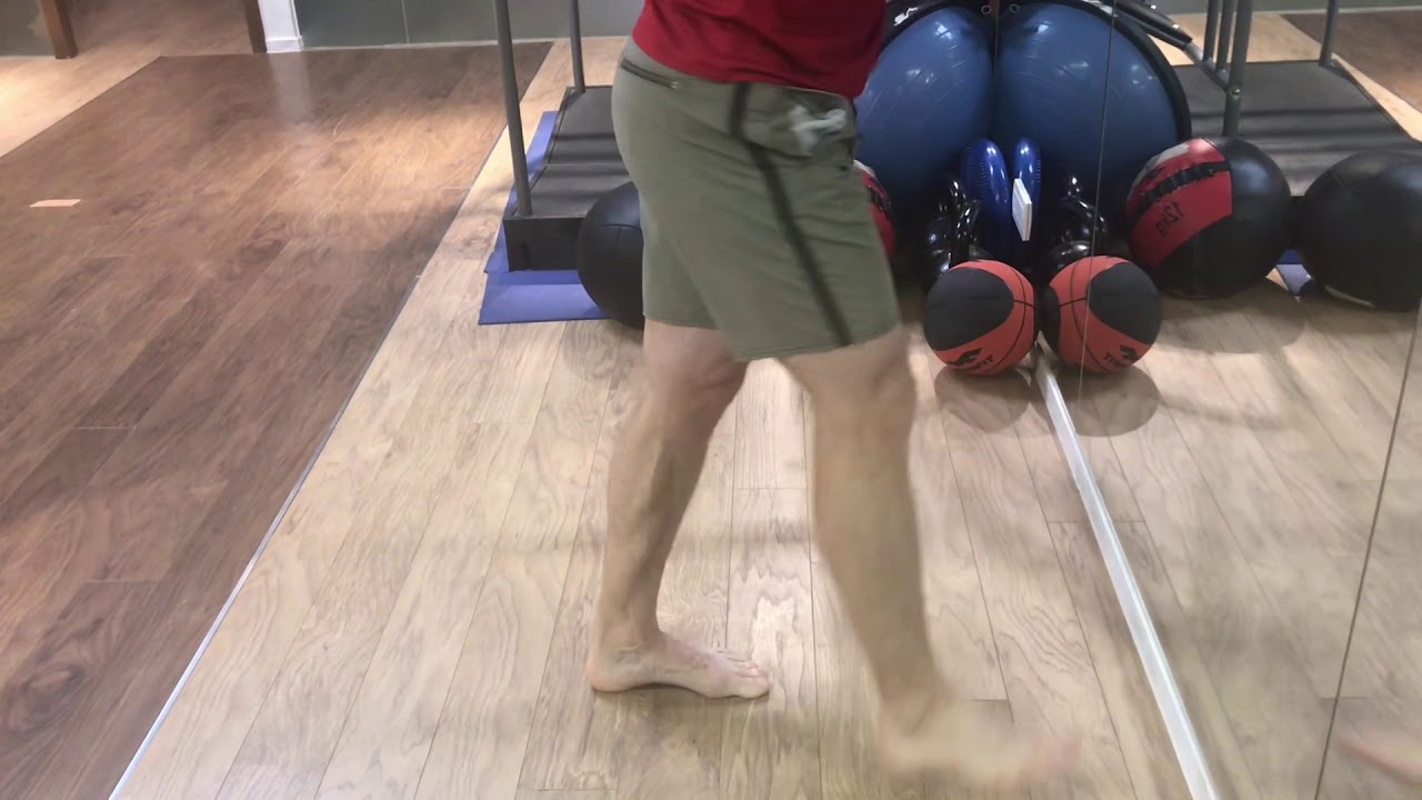 Arch Control - Opposite Leg Swing - YouTube