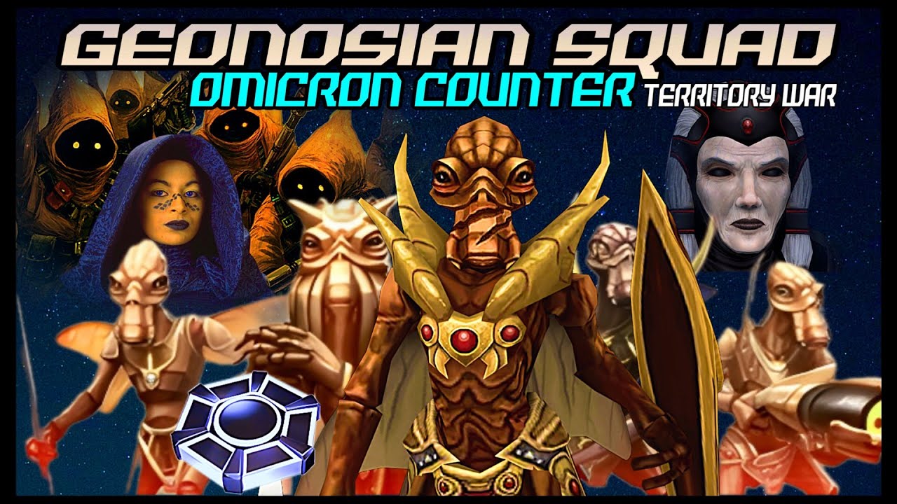 [5v5] GEONOSIAN OMICRON COUNTERS w/BARRIS LEAD JAWAS & TRAYA SQUAD ...