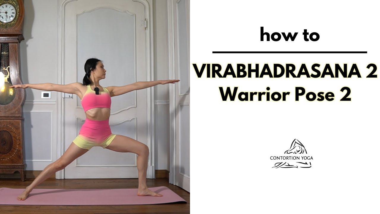How To Do Warrior Pose 2 (Virabhadrasana 2) Yoga Tutorial -Alignment,Mistakes,Modifications ...