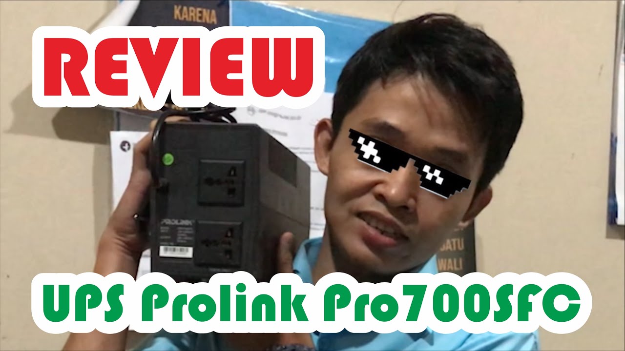 REVIEW UPS Prolink Pro700SFC - YouTube