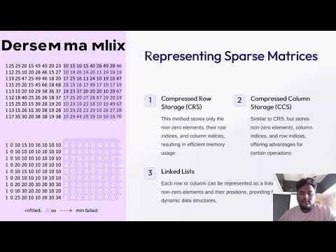 Sparse Matrices (DSA) - YouTube
