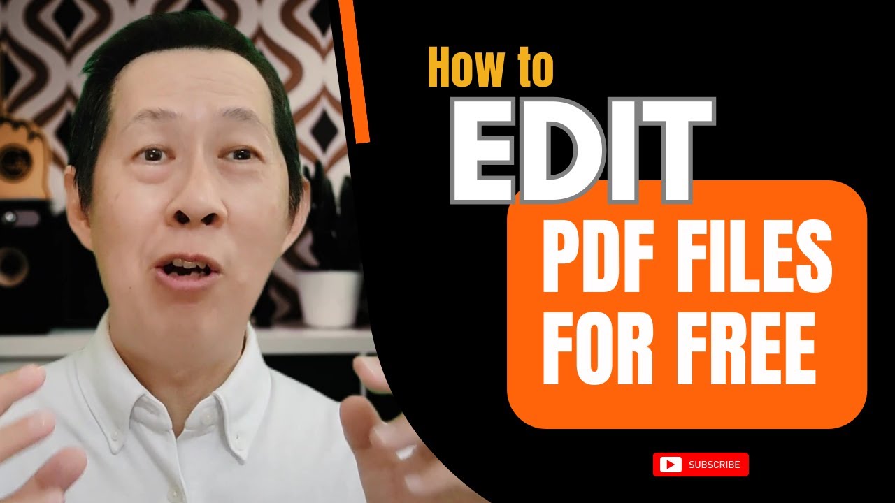 How to Edit PDF File on PC & Laptop for Free | Work Productivity Tips ...