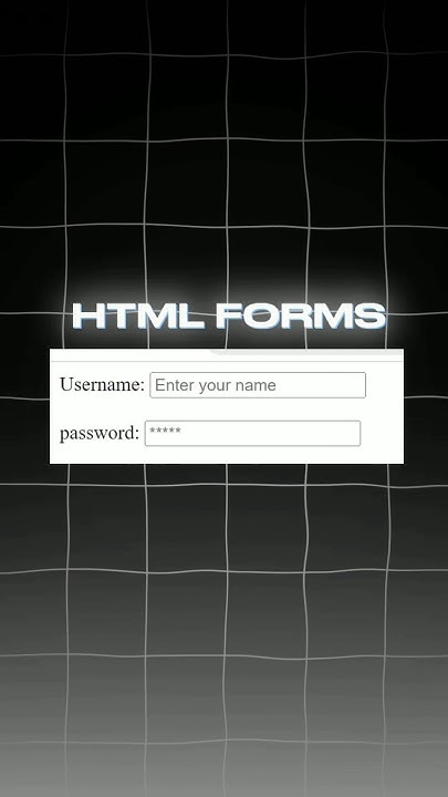 html series part 9 html form #htmlseries #trending #shortfeed #viral #shorts #short #youtube # ...