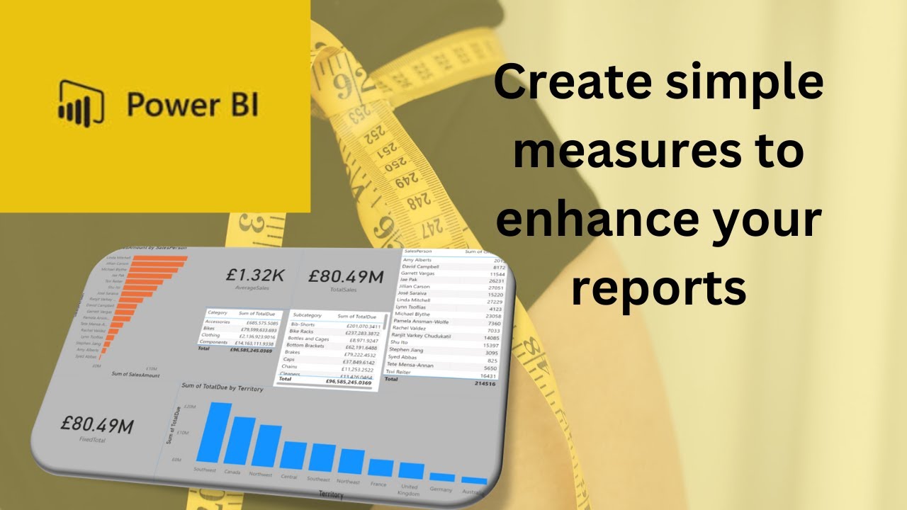 How To Create Simple Measures In Power BI YouTube How To Create Simple Measures In Power BI YouTube