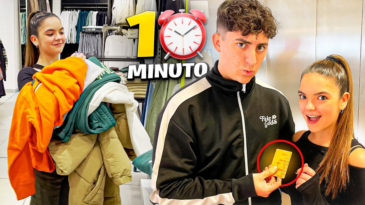 1 Minuto A Mi Sobrina Para Comprar Todo Lo Que Quiera Dafne Ha Vuelto Youtube