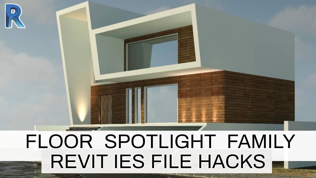 Revit Floor Spotlight Family Tutorial | Use Photometric Web Files in ...