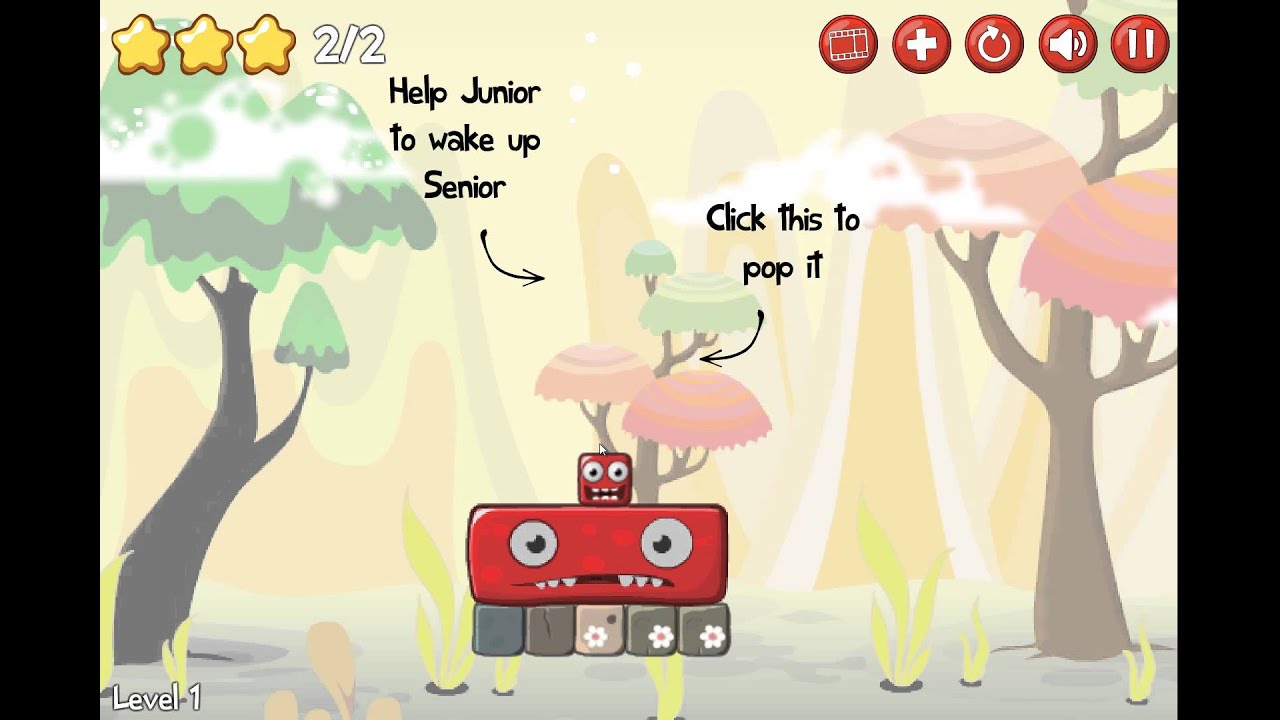 Monsterland 4: One more Junior -- Level 1 Walkthrough - YouTube