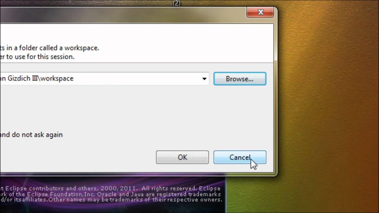Installing and Configuring Eclipse for Java - YouTube