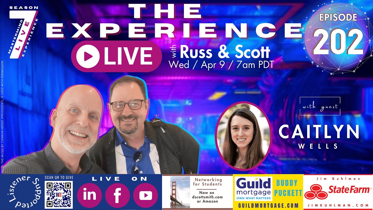 The Experience Live with Russ & Scott, S7E202, with Caitlyn Wells - YouTube