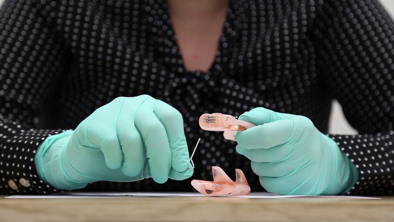 Dorsal appliance for sleep apnea - instruction - YouTube