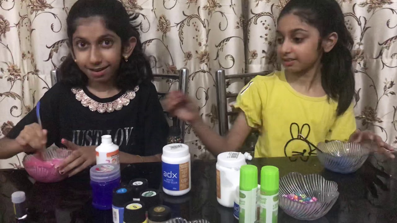 Slime making challenge - YouTube