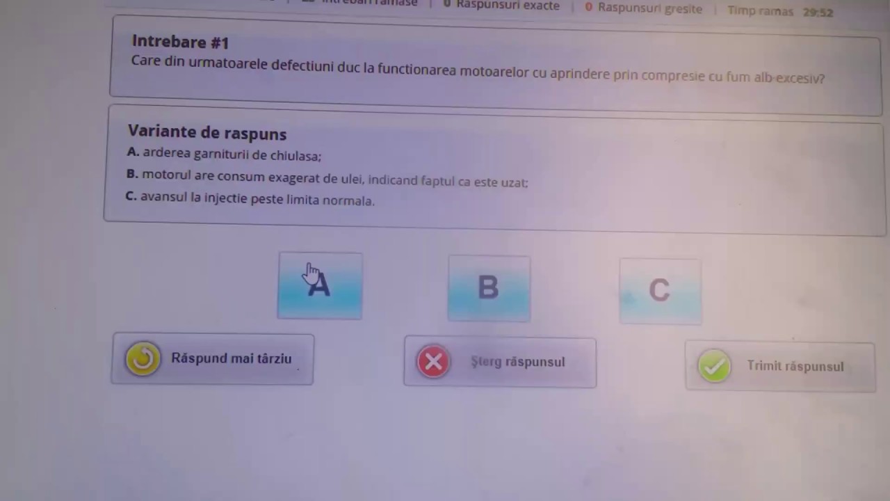 Chestionar AUTO DRPCIV 2017 - YouTube