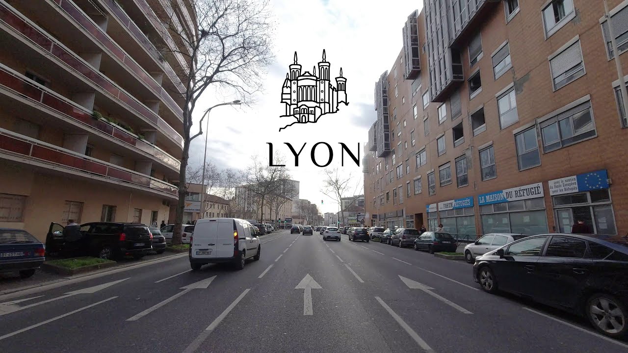 DRIVING DOWNTOWN LYON 🇫🇷 4K⁶⁰ - YouTube