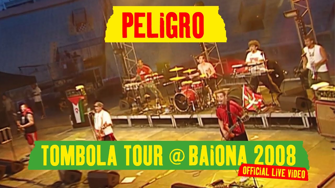 Manu Chao - Peligro (Tombola Tour @ Baiona 2008) [Official Live Video ...
