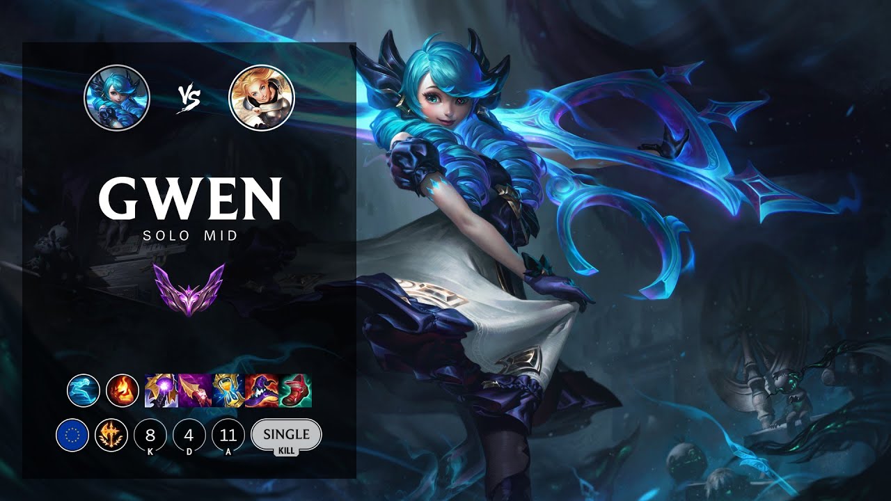 Gwen Mid Vs Lux Euw Master Patch 127 Youtube 4492