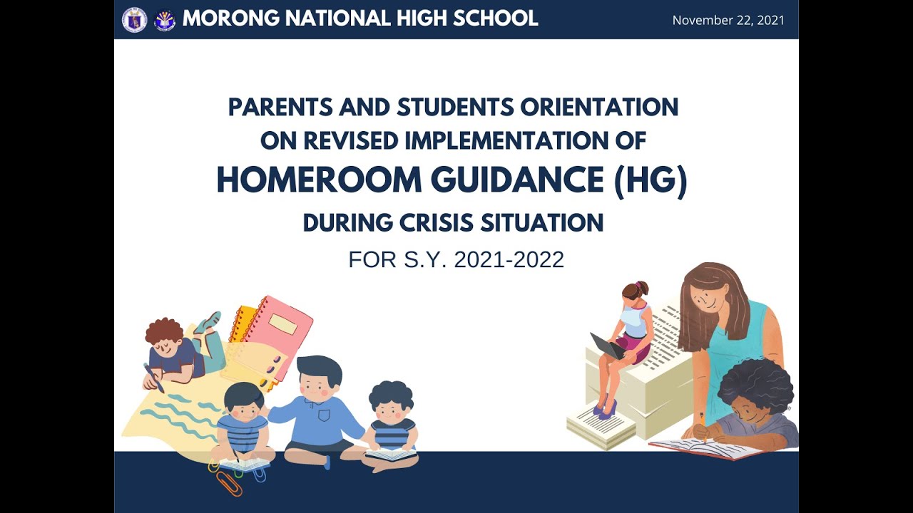 Parents and Students Orientation on Revised Implementation of Homeroom ...