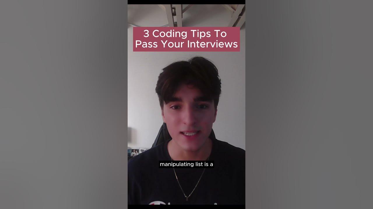 These 3 Coding Trips Will Help You Pass Your Interviews Codinginterview Shorts Youtube