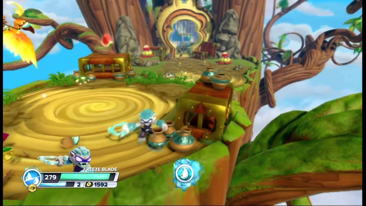 Skylander Character NL - WiIU - Freeze Blade - YouTube