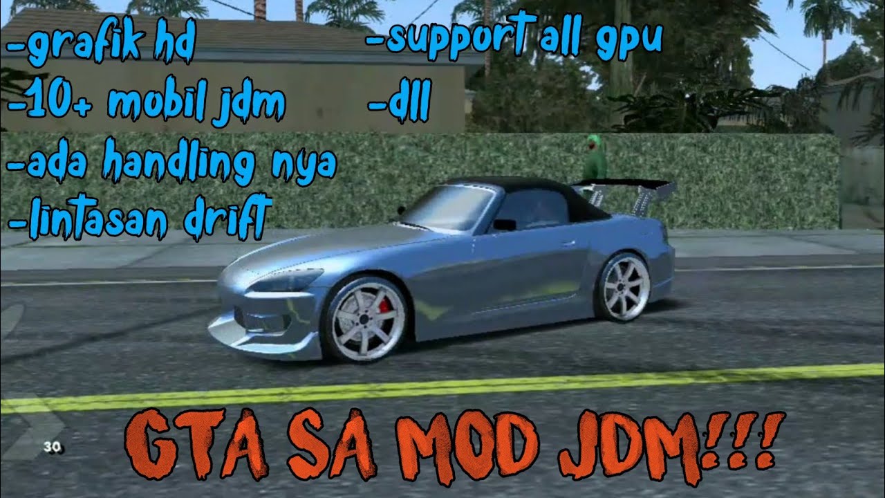 GTA SA MOD JDM TERBARU!!! - YouTube