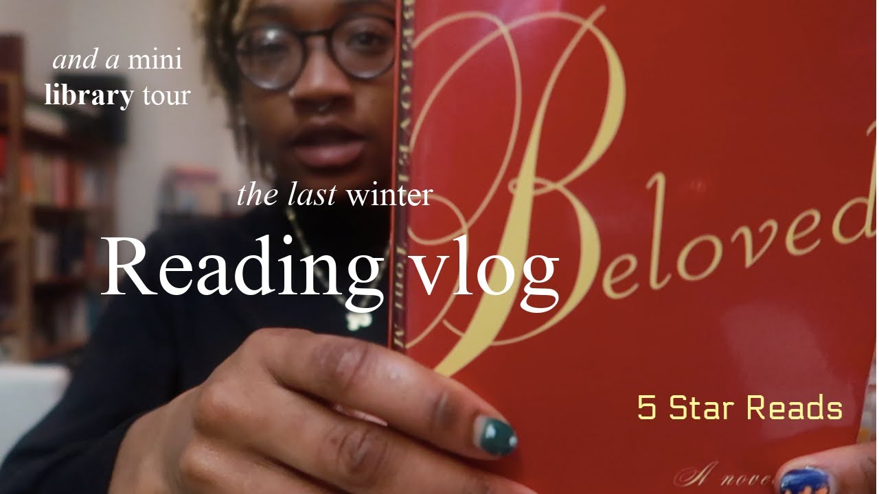 Beloved by Toni Morrison. A reading vlog & mini library tour - YouTube