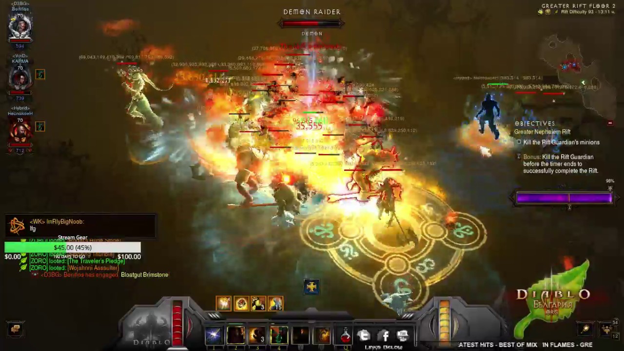 [RANK 1 ][Diablo 3] Season 9 GR 93 - Spot 1 3PPL - YouTube